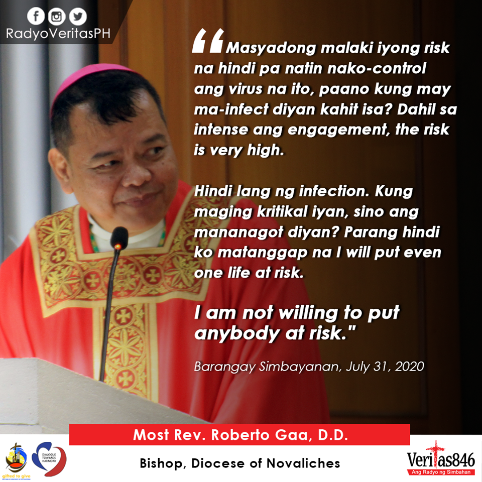 Pagbabalik seminaryo ng mga seminarista, hindi pinayagan ng Obispo ...