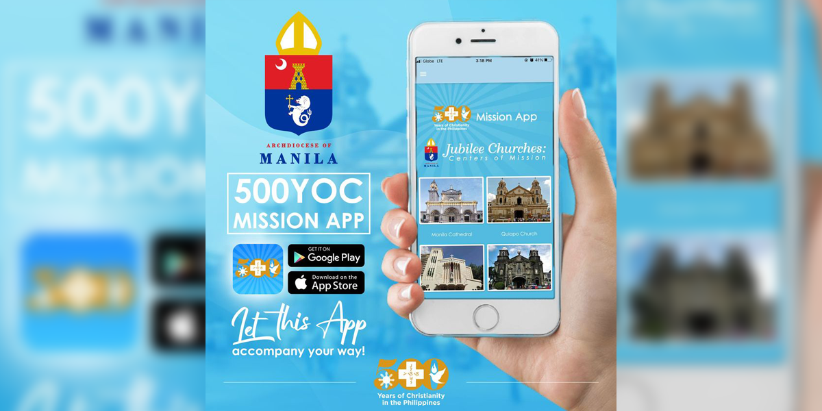 500YOC MISSION APP, inilunsad ng Archdiocese of Manila – VeritasPH