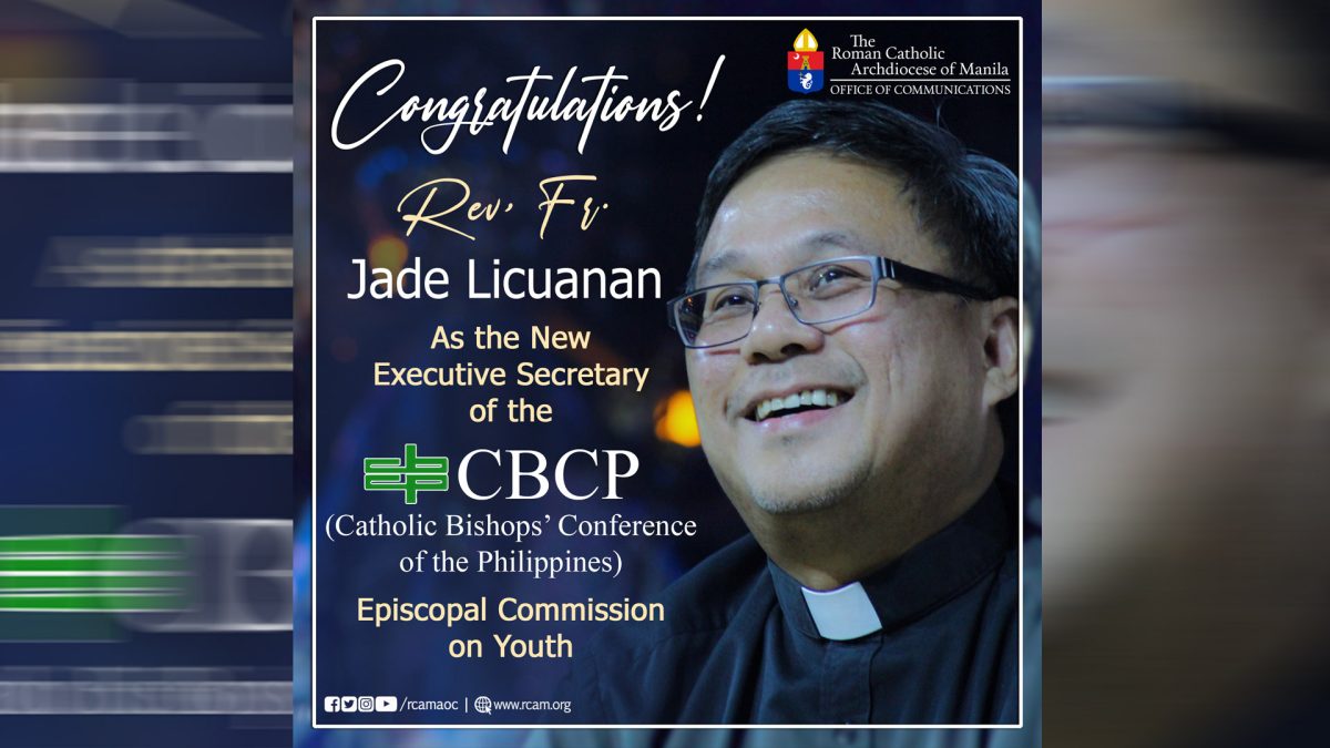 Manila Priest, itinalagang bagong executive secretary ng CBCP-ECY ...
