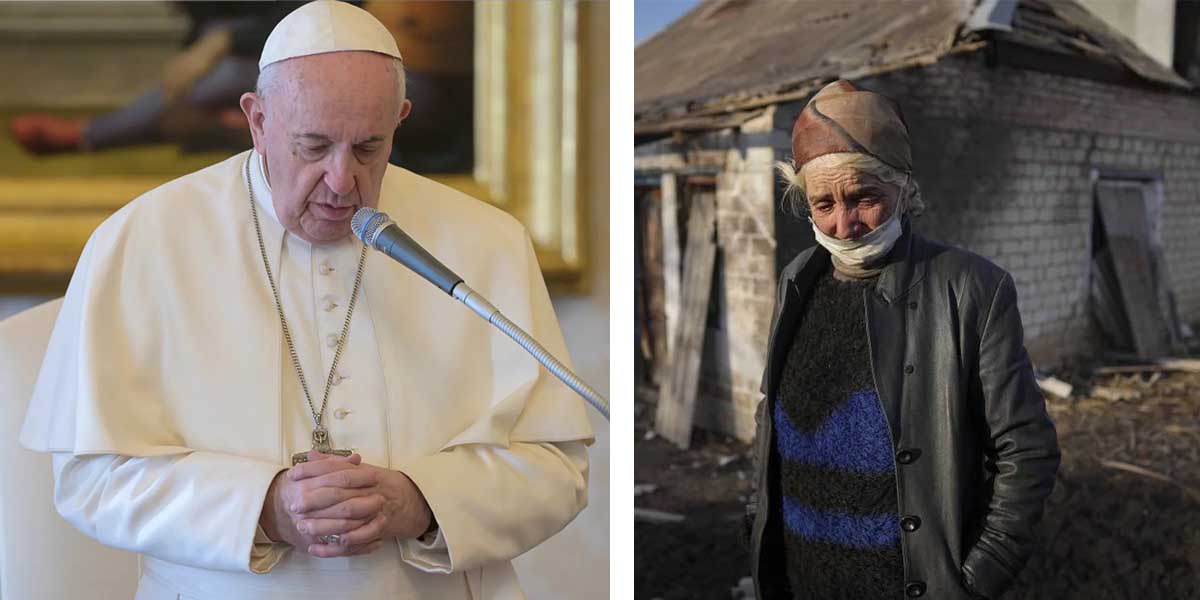 Inosenteng sibilyan, nagdurusa sa digmaan ng Russia at Ukraine—Pope ...