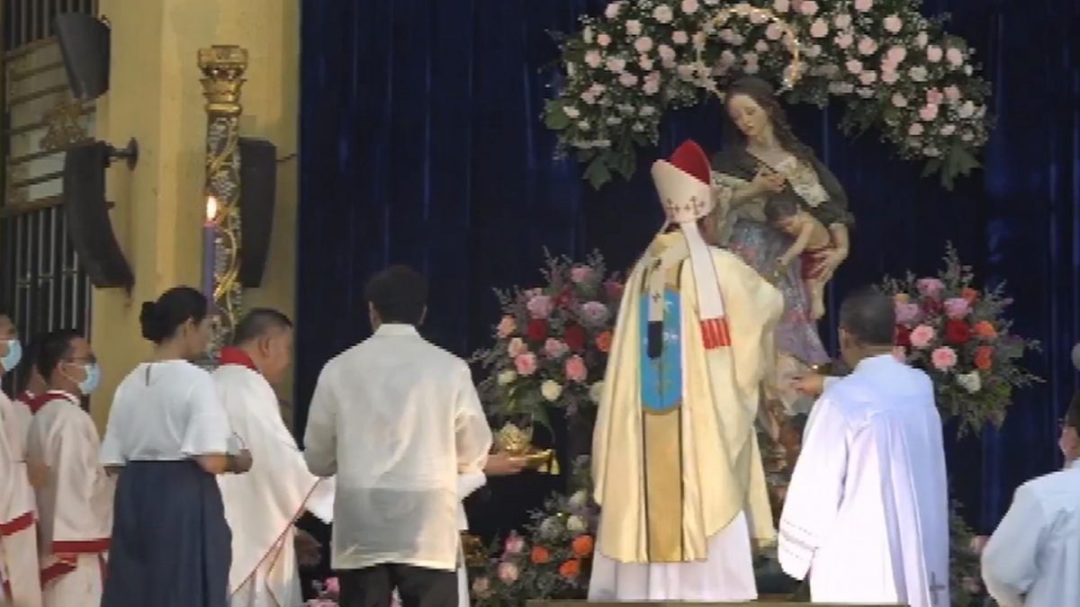 9-taong pagluluksa ng Our Lady of Hope of Palo, tinapos na ni ...