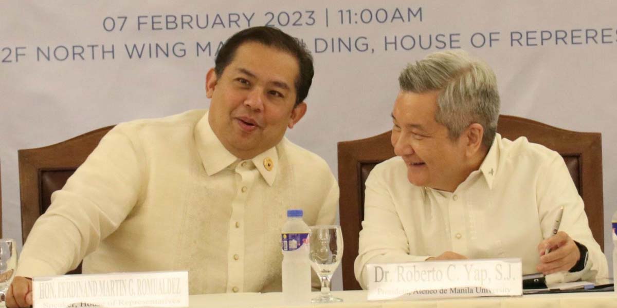 Mababang Kapulungan ng Kongreso at Ateneo de Manila University, lumagda sa kasunduan – VeritasPH