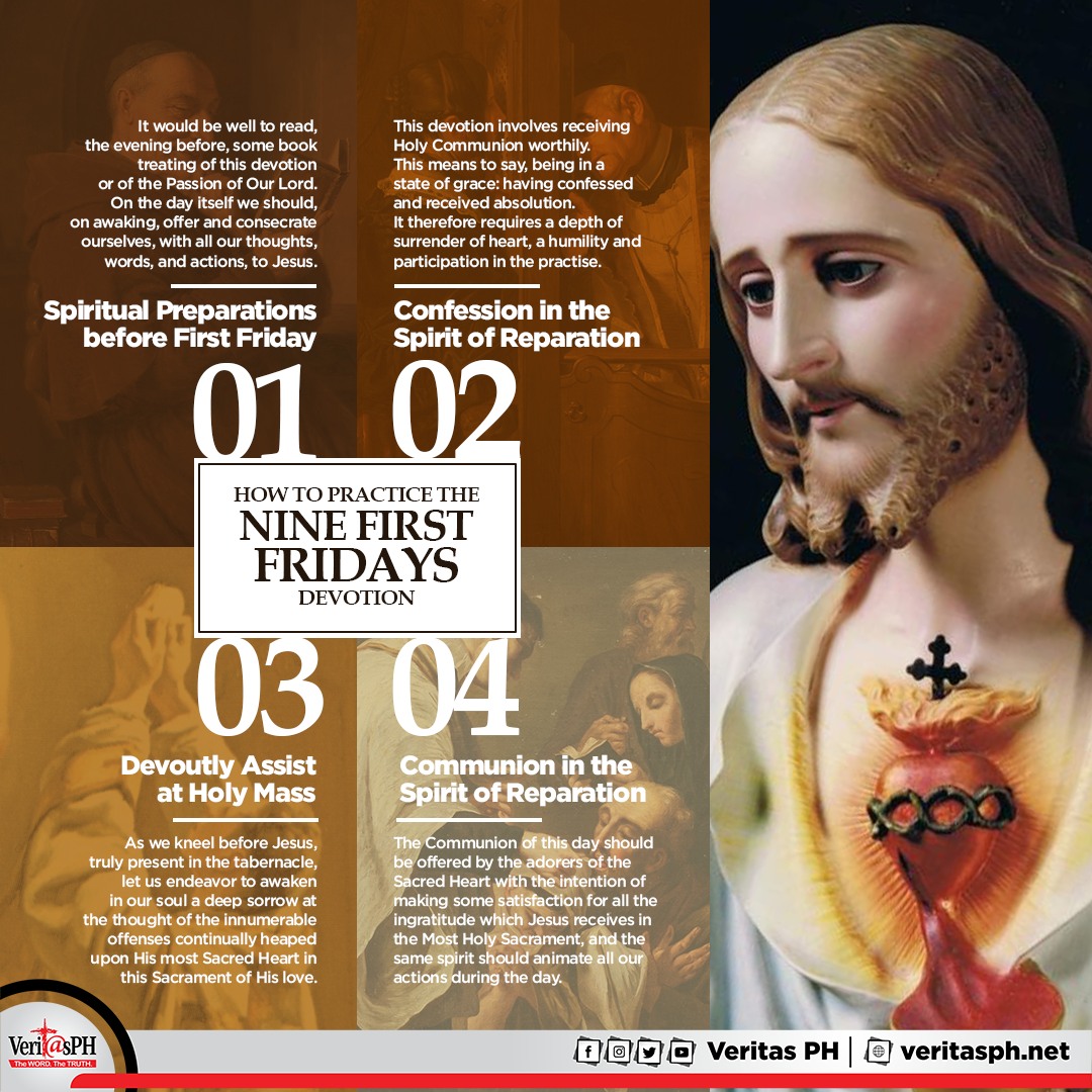 How to Practice the Nine First Fridays Devotion - VeritasPH