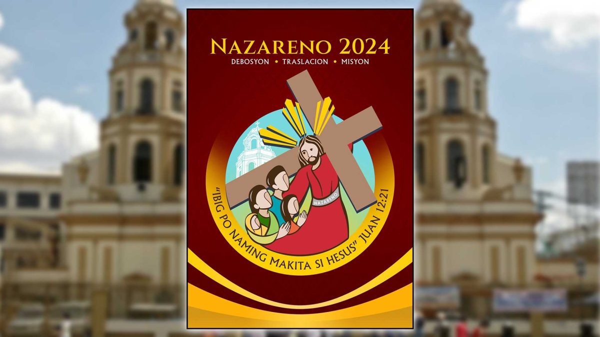 Mga deboto, inaanyayahang makiisa sa paghahanda ng NAZARENO 2024 ... Mga deboto, inaanyayahang makiisa sa paghahanda ng NAZARENO 2024 ...