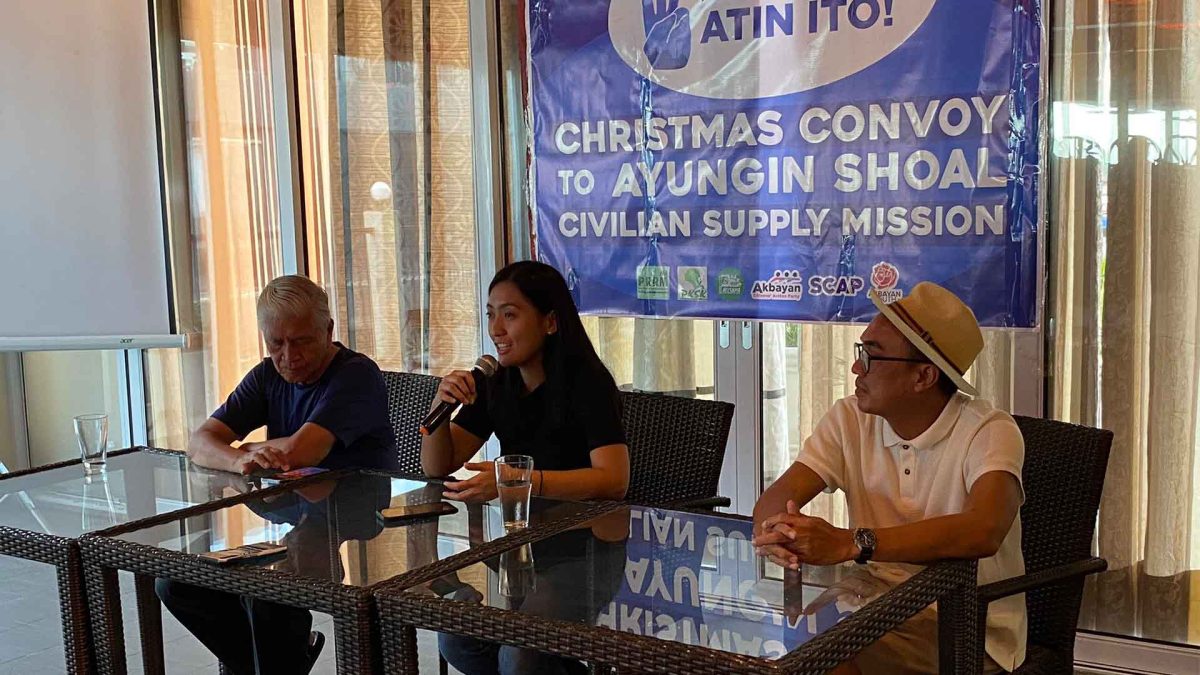 Organizers ng Christmas convoy sa Ayungin shoal, nagpapasalamat sa ...