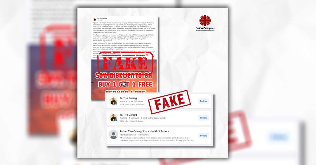 Caritas Philippines, nagbabala laban sa mga ‘scammer’ - VeritasPH