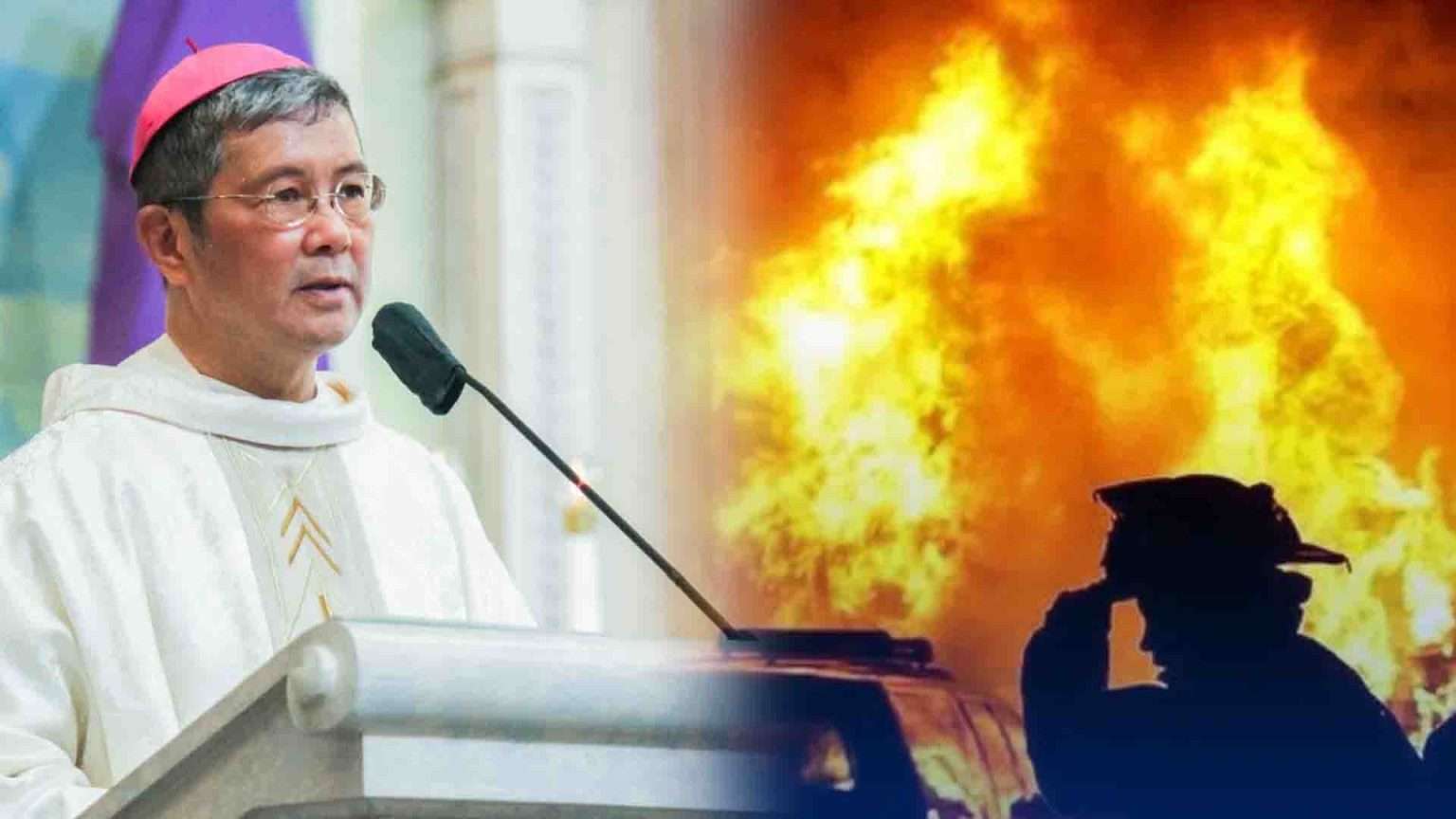 Bishop Santos, naglabas ng prayer for protection against fire – VeritasPH