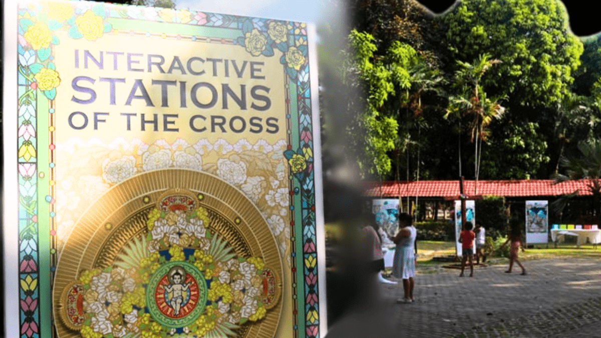Interactive Station of the Cross sa Sta. Maria della Strada Parish ...